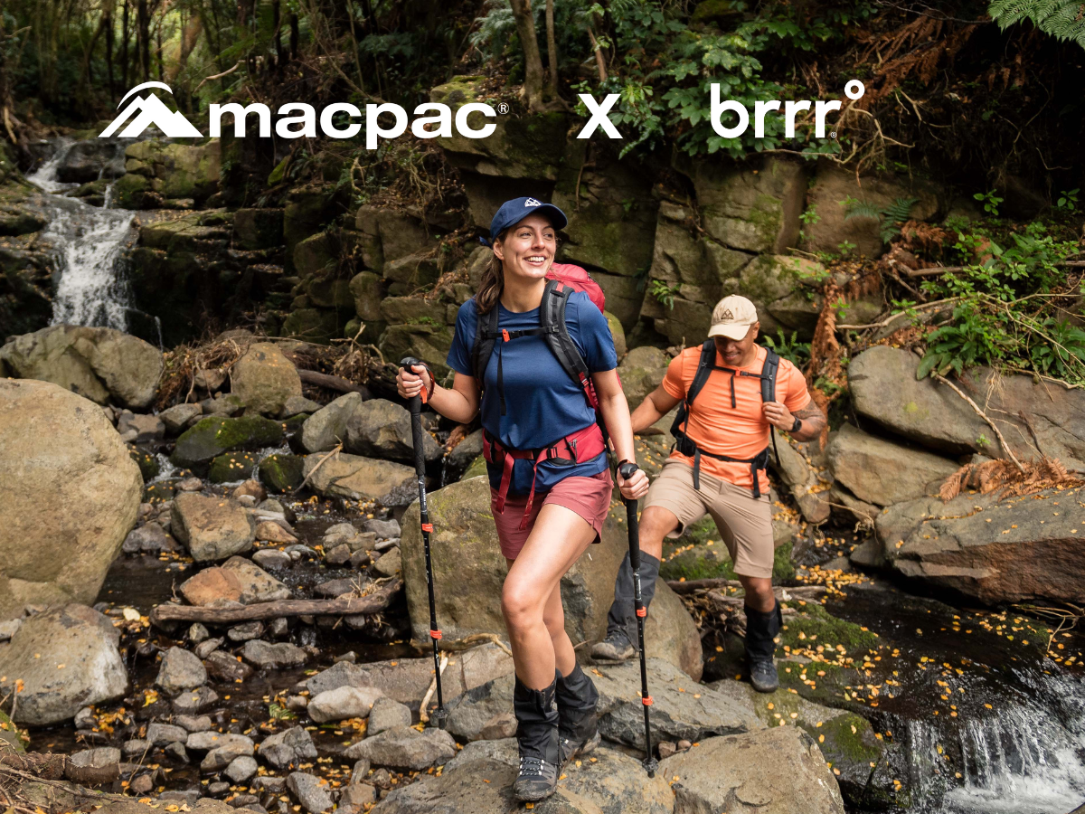 Kiwi Outdoor Brand Macpac Has brrr° Cooling Performance - brrrº