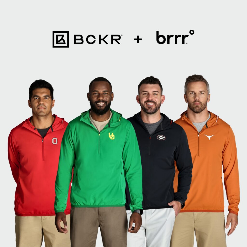 BCKR UPF Cooling Pullovers Made With brrr° Keep You Cooler on Game Day ...
